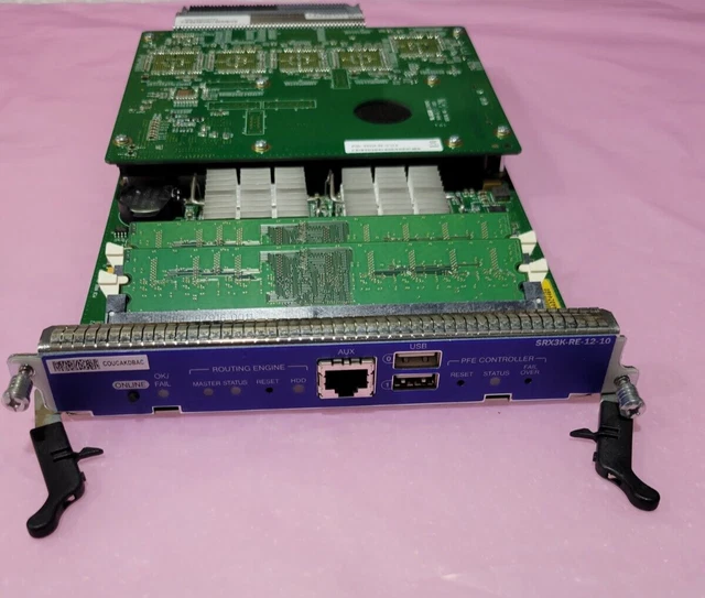 JUNIPER SRX3K-RE-12-10-C ROUTING Engine With Memory SRX3400 750-021914 ...