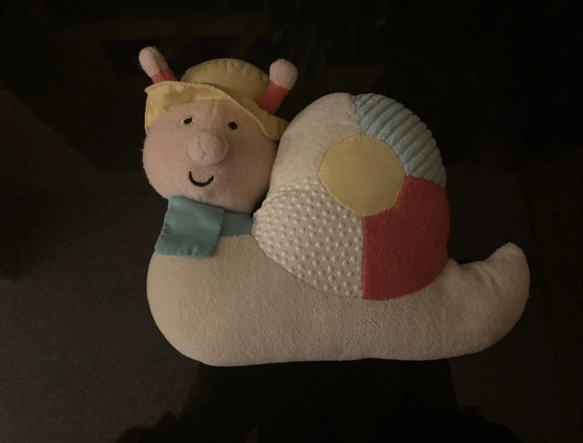 1990’S MAGIC ROUNDABOUT Brian The Snail Plush Toy Rattle £6.50 ...