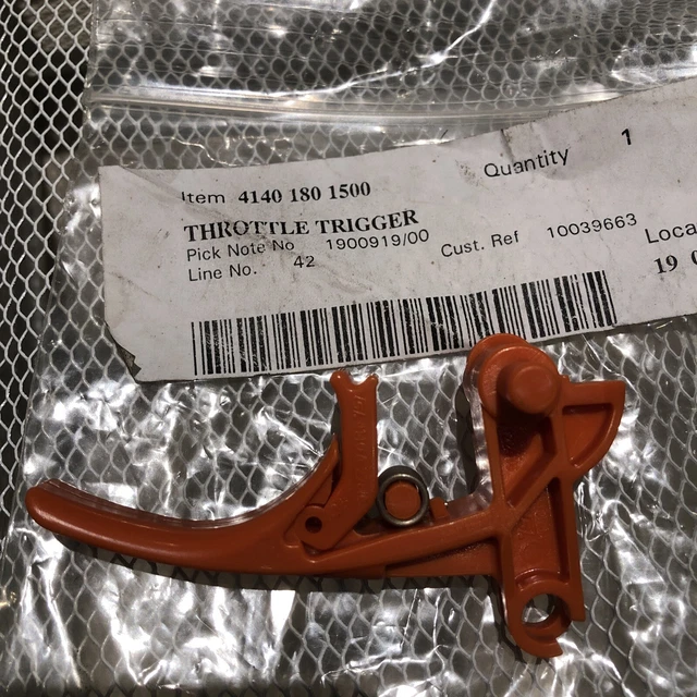 GENUINE STIHL THROTTLE Trigger 4140 180 1500 New £9.00 - PicClick UK