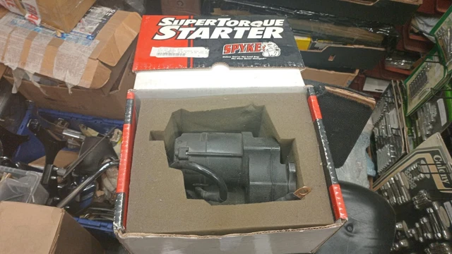 HARLEY DAVIDSON STARTER Motor Hi Torque 4 Speed BT 80 CU Rear Belt ...