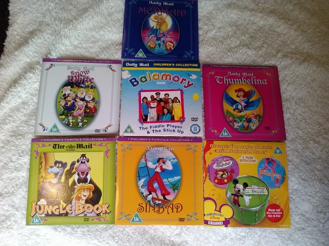 DAILY MAIL CHILDREN&S Fairytale Collection DVD"S £1.50 - PicClick UK