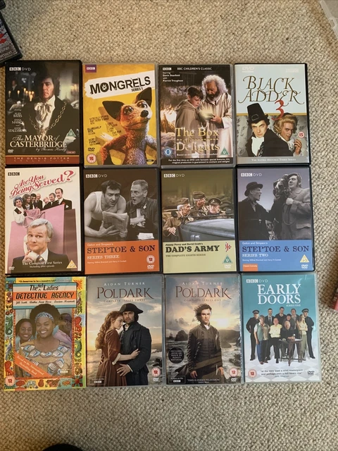 BUNDLE OF CLASSIC BBC Comedy/ Drama TV DVDs In Good Condition & Free ...