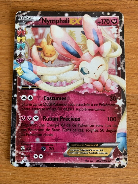 CARTE POKÉMON NYMPHALI Ex RC21/RC32-XY Générations - FR EUR 4,00 ...