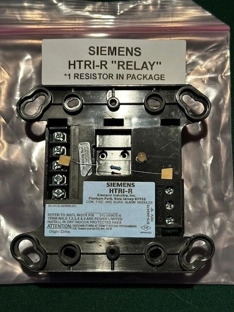 SIEMENS HTRI-R RELAY Monitoring Module (100+ Avail, 1 Yr. Prot. Plan ...