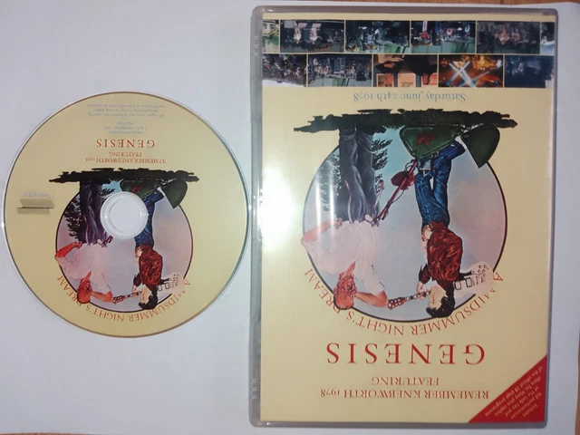 REMEMBERING KNEBWORTH 1978 Featuring Genesis Dvd Set With Programme EUR ...