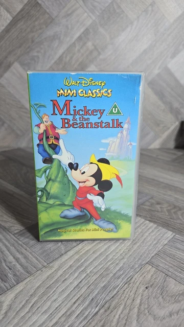 WALT DISNEY MINI Classics Mickey And The Beanstalk Vhs Video Tape ...