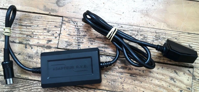 CABLE PÉRITEL OFFICIEL Console Sega Master System 1 2 Megadrive 1 Pal ...