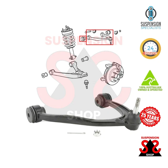 UPPER FRONT AXLE Control/Trailing Arm, Suspension Suit CHEVROLET Silverado 1500 EUR 99,05 ...