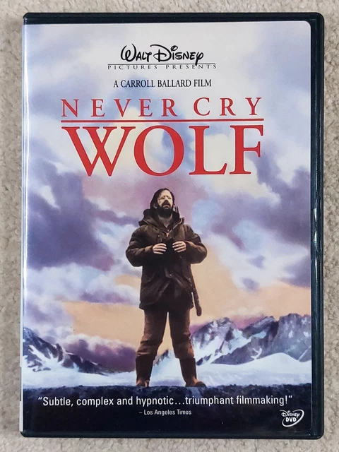 NEVER CRY WOLF (Region 1 DVD, 1983) Walt Disney, Carroll Ballard Rare £ ...