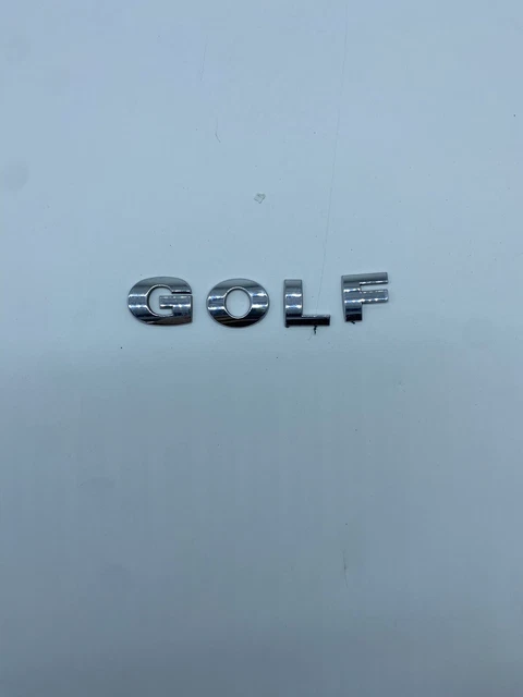 LOGO VOLKSWAGHEN GOLF Mkiv Orrnement Emblème Armes Écrit Voiture Badge ...