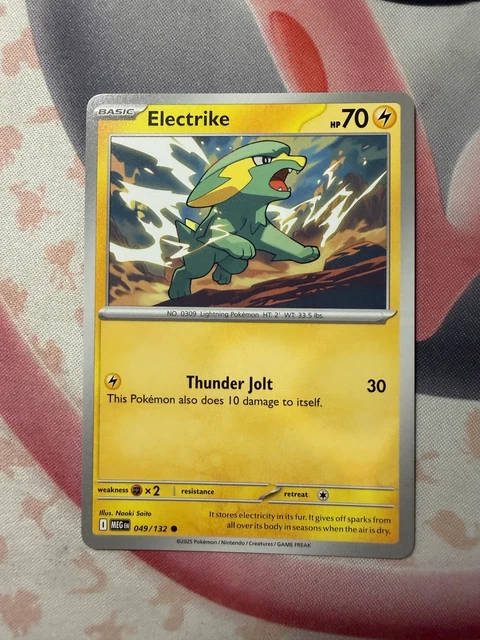 ELECTRIKE COMMON ME01: Mega Evolution 049/132 NM English £1.79 ...