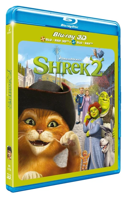 SHREK 2 DREAMWORKS Enfant Eau De Cologne 22ml - 75 ml (DVD) EUR 20,77 ...