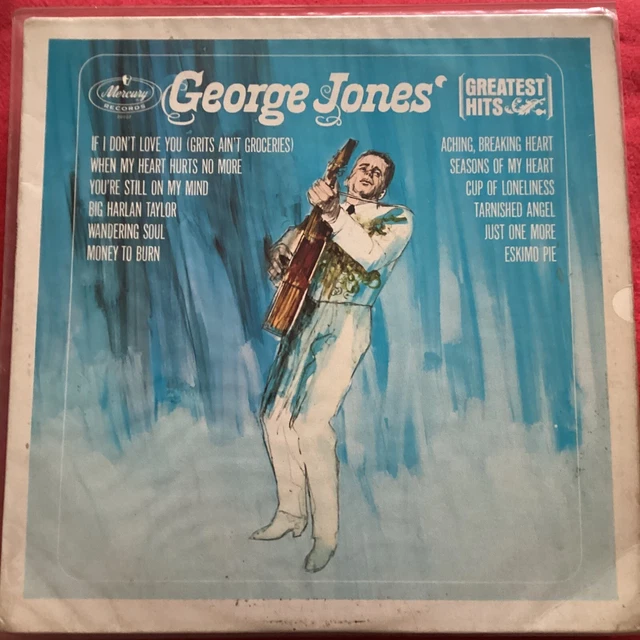 GEORGE JONES GREATEST Hits 1985 20107 Mcl 12 pouces vinyle Ex EUR 6,91 ...