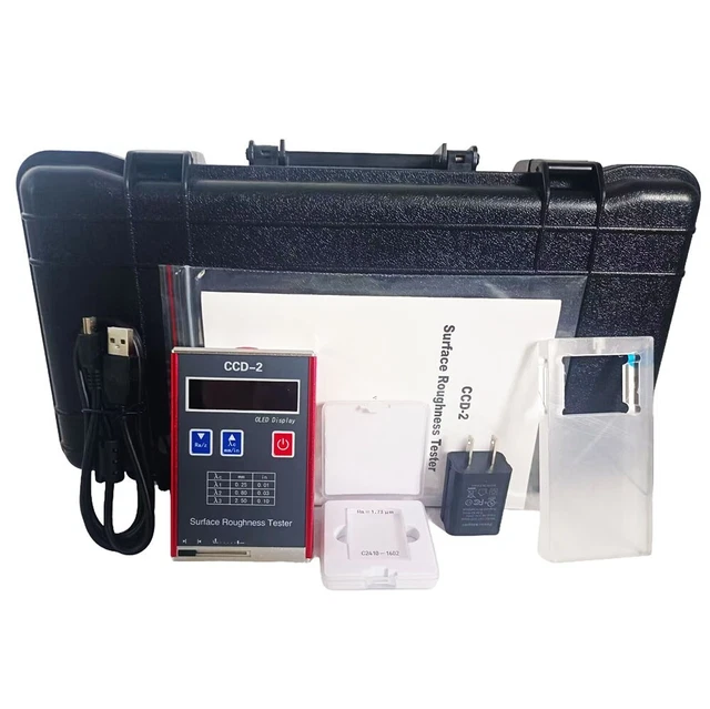 SURFACE ROUGHNESS GAUGE Meter Surface Profile Tester Profilometer Ra Rz ...