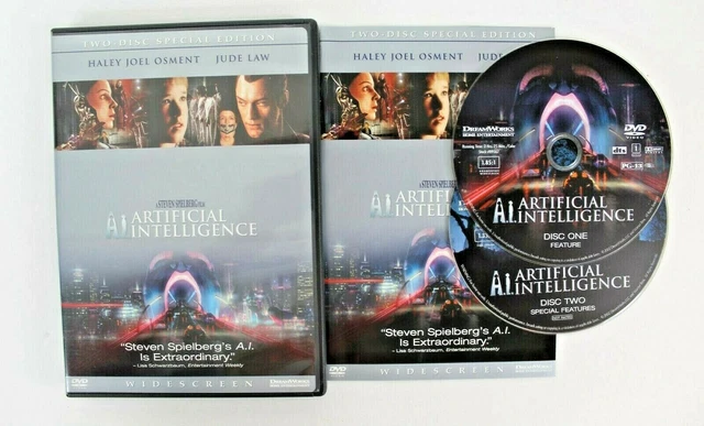 ARTIFICIAL INTELLIGENCE A.I. DVD 2 - DISC SPECIAL EDITION Steven ...