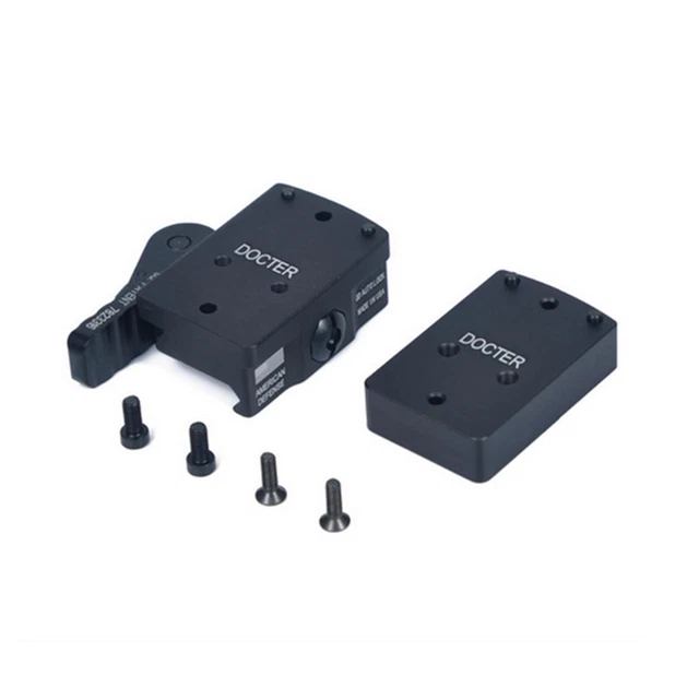 PASSEND FÜR DOCTER Red Dot Sight QD Riser Halterung mit 20 mm Weber ...