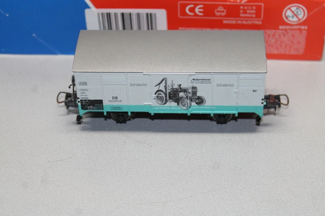 ROCO 47289 2-ACHSER Güterwagen Ackerdiesel MAN Spur H0 OVP #V557 EUR 5 ...