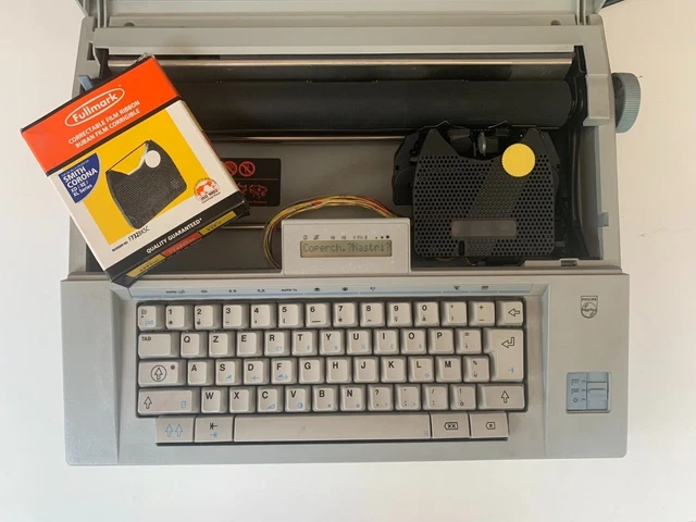 MACCHINA DA SCRIVERE PHILIPS VW 2210/08 HANDY WRITER Electronic ...