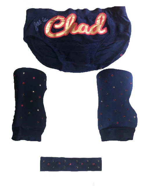 WWE CHAD GABLE Ring Worn Hand Signed Wrestling Gear With Photo Proof ...