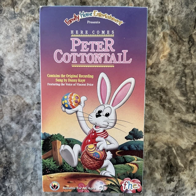 HERE COMES PETER Cottontail (VHS, 1993) £7.36 - PicClick UK