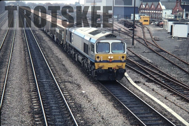 35MM SLIDE BR British Railways Diesel Locomotive Class 59 59004 1992 ...