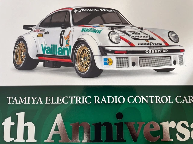 TAMIYA 1/10 RC 47477 45th Anniversary Porsche 934 Coupe Vaillant 1976 £ ...