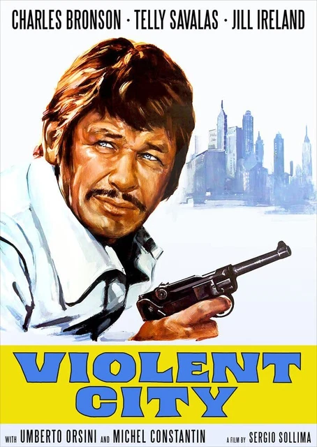 VIOLENT CITY (DVD) Charles Bronson Telly Savalas Jill Ireland Umberto ...