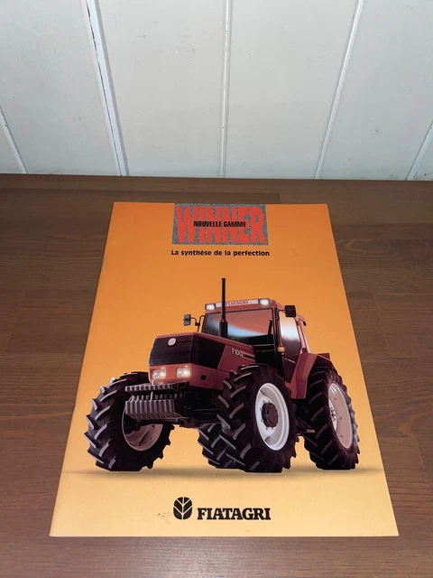 BROCHURE PROSPEKT PROSPECTUS GAMME TRACTEUR FIATAGRI WINNER trattore-someca-fiat EUR 9,99 ...