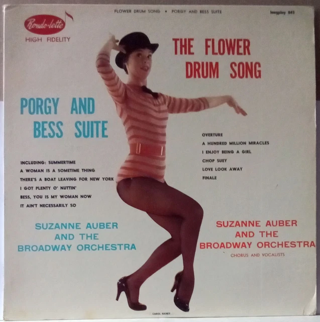 LP SUZANNE AUBER Broadway Orchestra batterie fleurie/porgy and Bess ...