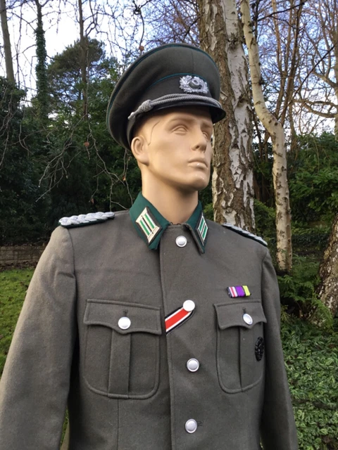 WW2 GERMAN MAJOR'S hat & tunic large size ( reproduction ) £79.00 ...