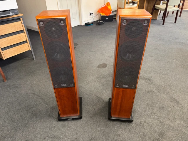 EPOS M16 FLOOR Standing Speakers Matched Pair With Spiked Bases £208.72 ...