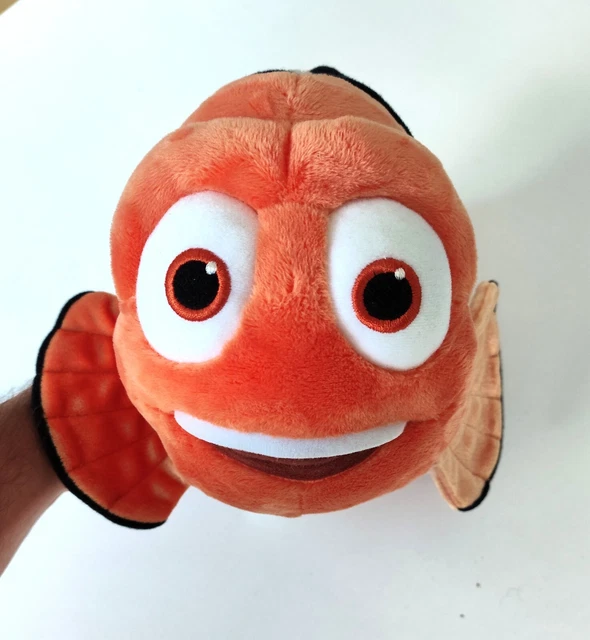 DISNEY STORE EXCLUSIVE Marlin Nemo's Dad (Finding Nemo) Stamped Soft ...