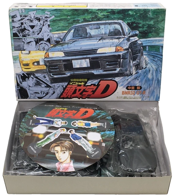 INITIAL D 1/24 Takeshi Nakazato BNR32 GT-R Nissan Plastic Model Kit ...
