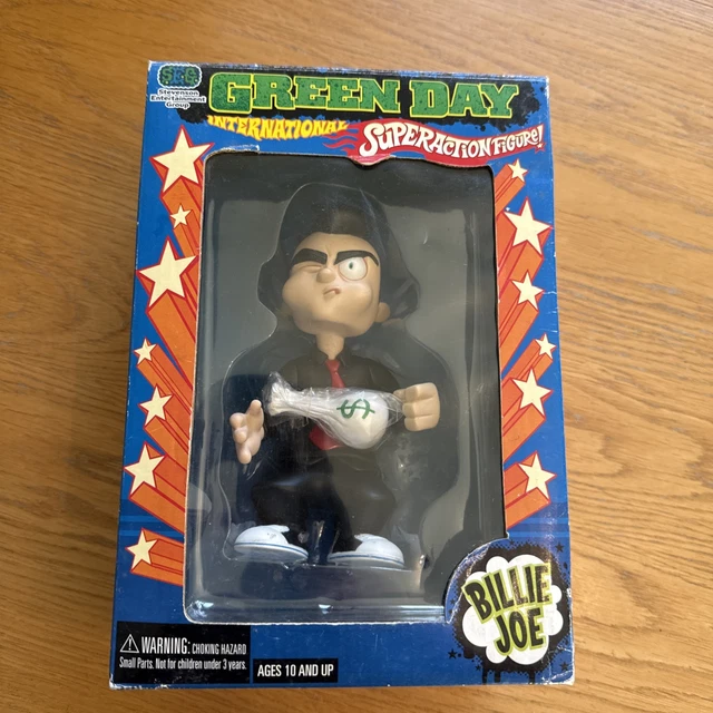 GREEN DAY BILLIE Joe SuperAction Figure Boxed Rare Collectible Toy ...
