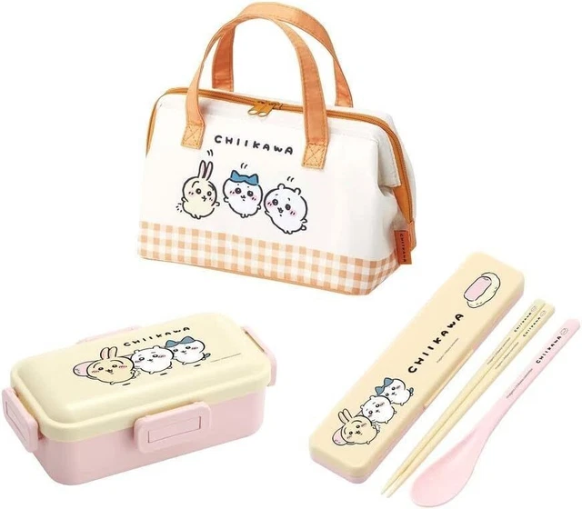 CHIIKAWA BENTO BOX Lunch Bag Set 3 tipi JP EUR 126,90 - PicClick IT