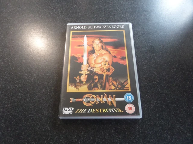 CONAN THE DESTROYER DVD Arnold Schwarzenegger Action Classic In Like ...