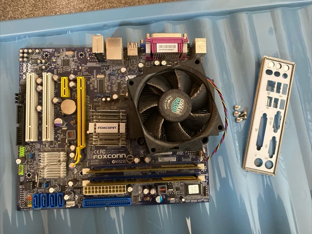 FOXCONN N15235 MOTHERBOARD Intel LGA775 Socket Pentium Dual Core £10.00 ...
