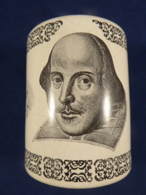 RARE SHAKESPEARE CENTENARY Exhibition Pot 1964 – Holkham Lidor Pottery ...