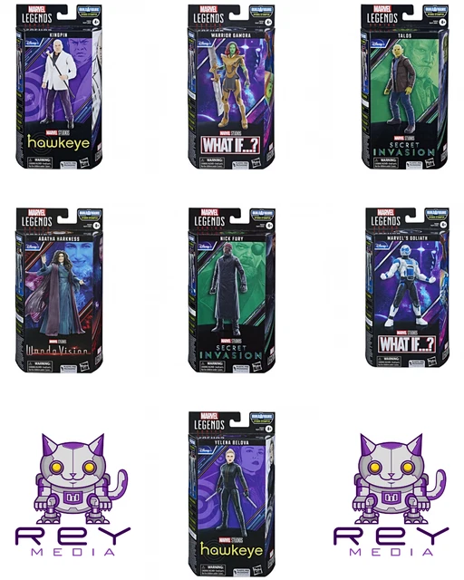 MARVEL LEGENDS SERIES: Disney Plus [Hydra Stomper BAF] (7 figure Set ...