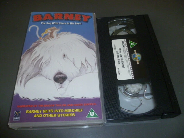 BARNEY THE DOG With Stars In His Eyes Complete Series Children’s VHS ...