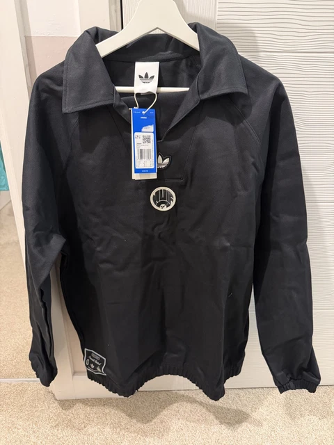 ADIDAS NEWCASTLE UNITED NUFC Terrace Icons 2025-2026 Mens Drill Top ...