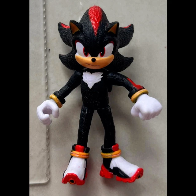 2024 JAKKS PACIFIC Shadow Sonic the Hedgehog 3 Movie Action Figure Toy ...