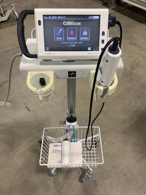 CUBESCAN BIOCON-700 BLASENSCANNER mit 750 Sonde, Wagen, Netzteil ...