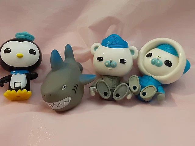 Octonauts Figures Capt Barnacles Peso Penguin Shark Mixed 4pc Lot Replacement 2270 Picclick Au