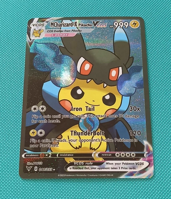 PIKACHU POKEMON CHARIZARD Pika Carte Card Holo Prism Flash Manga Anime ...