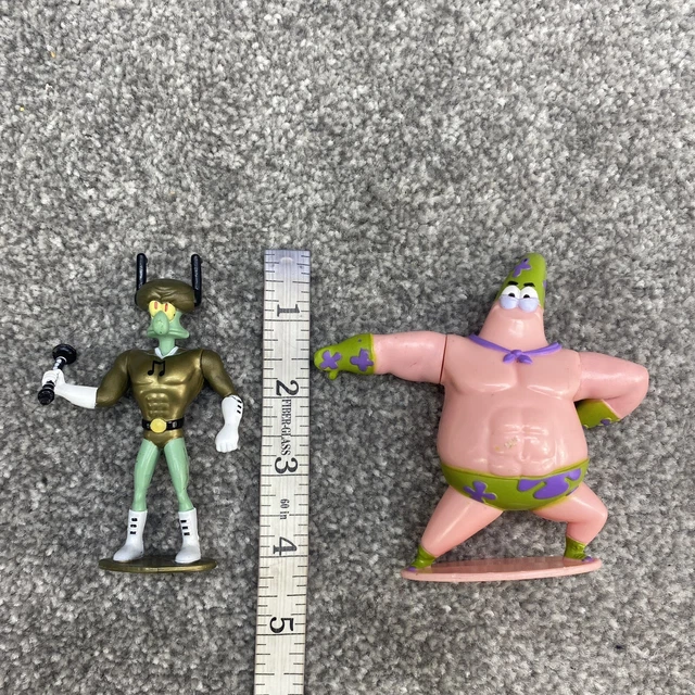 2 X SPONGEBOB SquarePants PINK PATRICK STAR Squidward Simba Toys Figure ...
