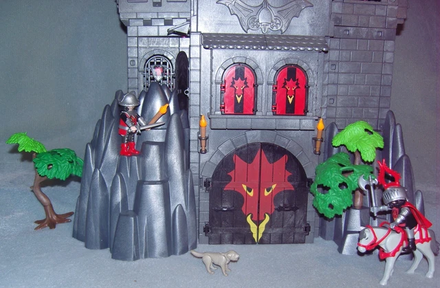 PLAYMOBIL ROCK CASTLE 3269 Complete, all original figures and ...