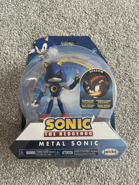 SONIC THE HEDGEHOG metal sonic 4inch tall Figure New Jakks Pacific £32. ...