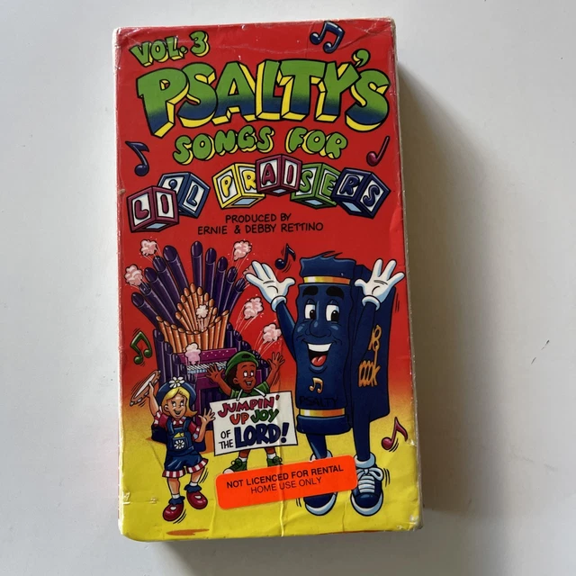 PSALTY'S SONGS FOR Lil Praisers VHS Christian Children Music Kids 1980 ...
