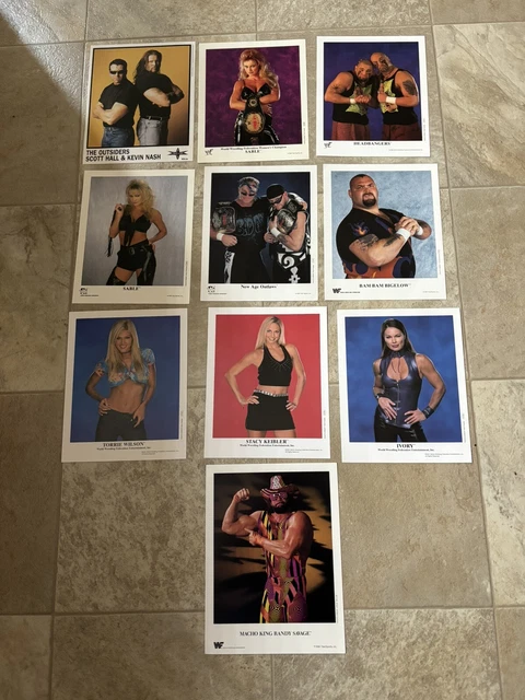 WWF/WCW PROMO PHOTO Lot Of 10 $600.00 - PicClick